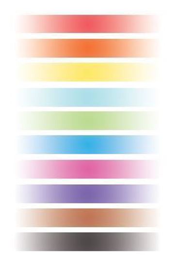 Dark Center Graduated Mixed Quilling Paper (1/4") | Quilled Creations ...