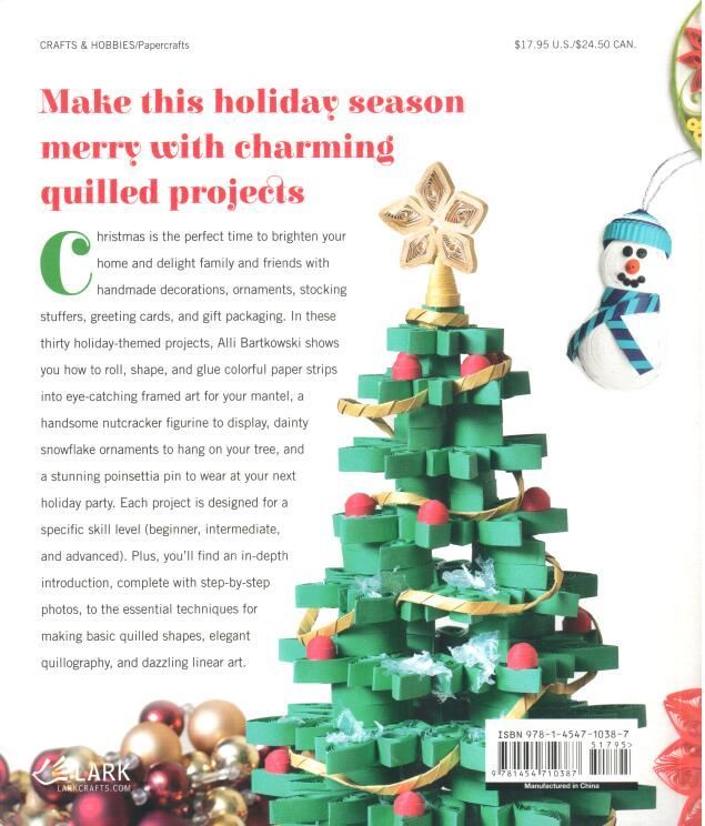 Quilled Christmas Book | Quilled Creations Quilling Supplies