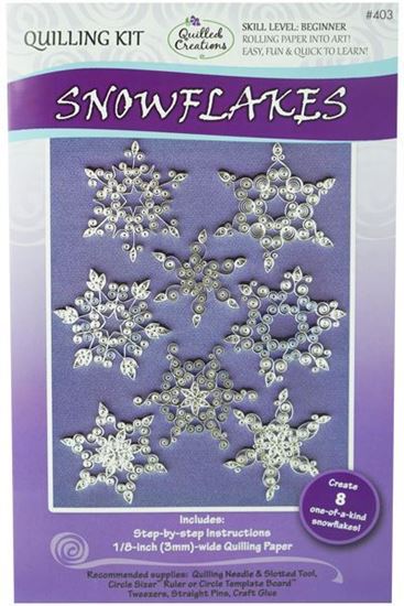 Snowflake Quilling Kit | Quilled Creations Quilling Supplies