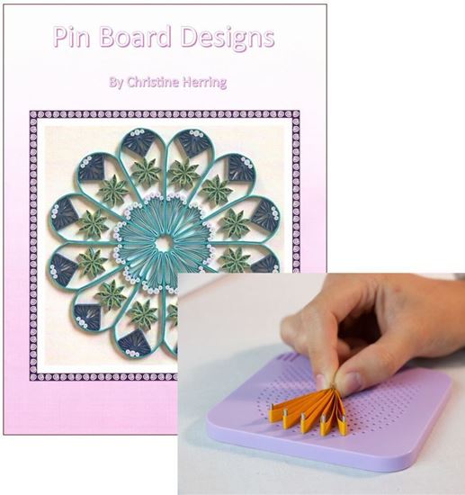 Husking Board & Pin Board Book Combo | Quilled Creations Quilling Supplies